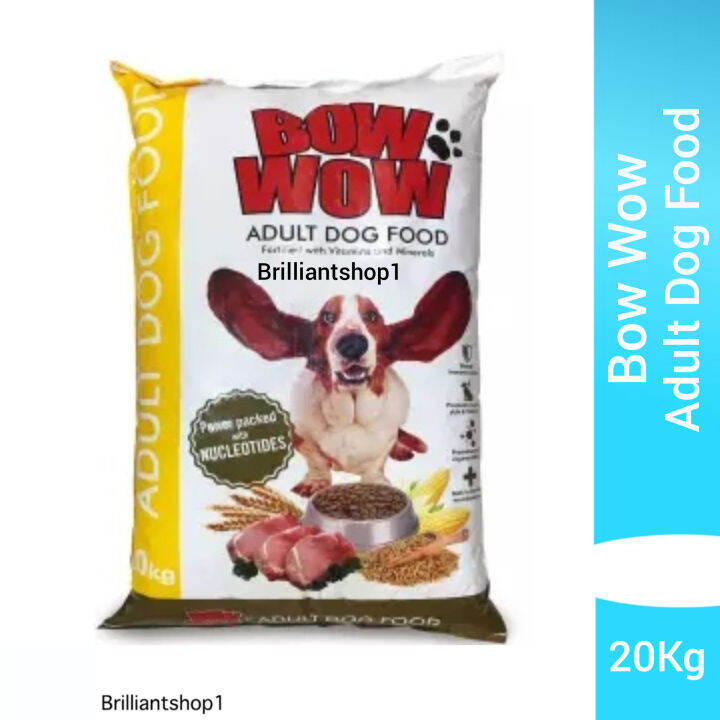 Bow Wow Adult Dog Food 20kg | Lazada PH