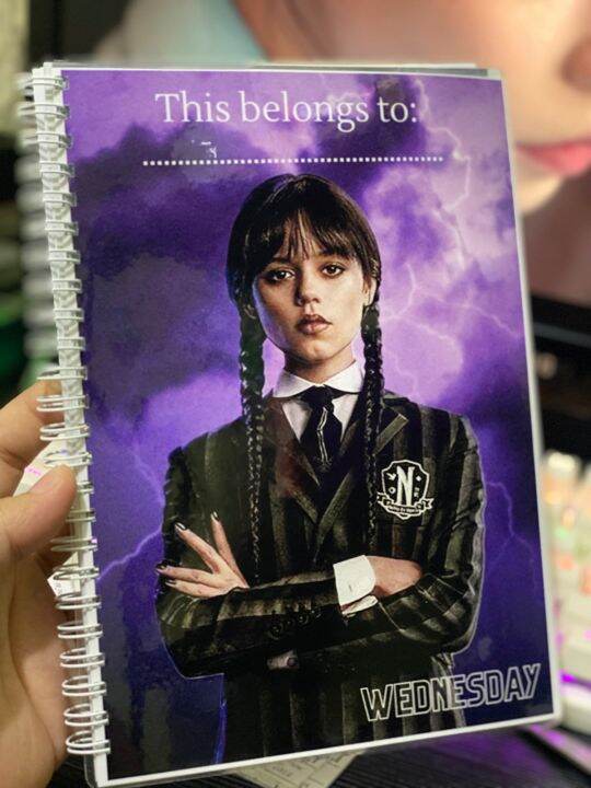 Wednesday Addams and Enid Notebook Laminated Cover | Lazada PH