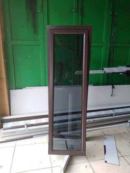 Jendela Aluminium kaca ribben, kusen jendela anti rayap siap pasang ...