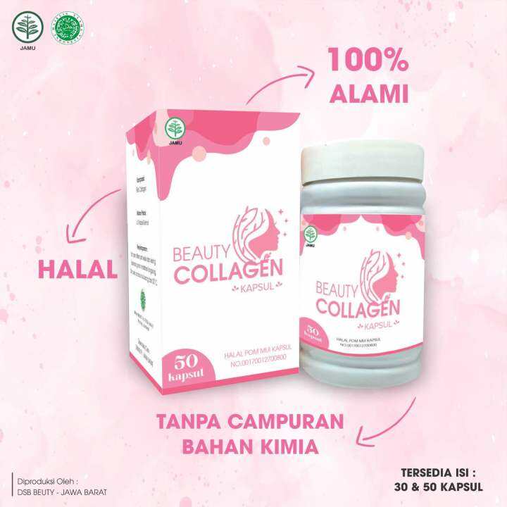 KAPSUL COLLAGEN - SUPLEMEN WAJAH ALAMI 50 KAPSUL | Lazada Indonesia