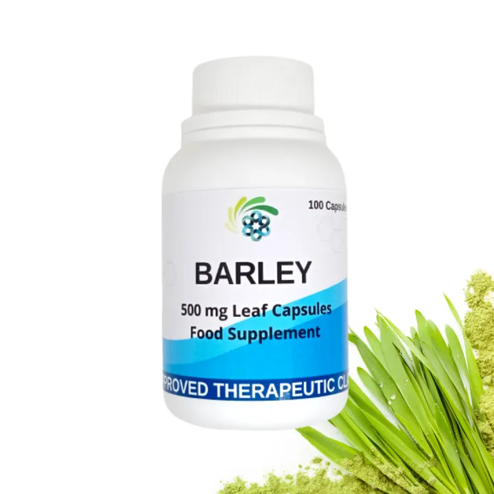 Amazing Pure Organic Barley Capsules 500mg 50 and 100 capsules / Immune ...