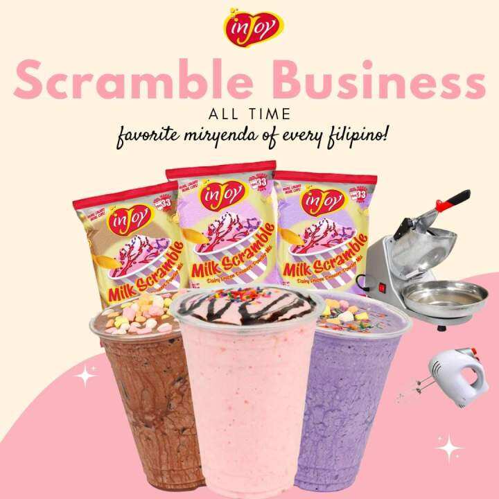 Injoy Ice Scramble (1kg) | Chocolate Syrup | Sprinkle Assorted ...