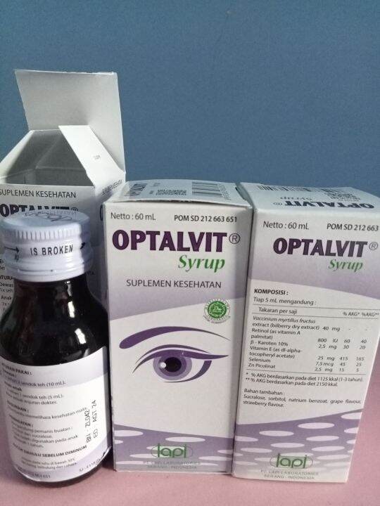Optalvit Syrup | Lazada Indonesia