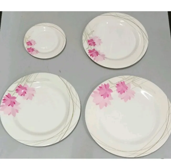 Melawares Pink Flora Dinner Plate 11" inch | Lazada PH