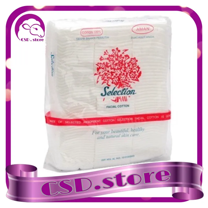 Kapas Wajah Selection 35gr Kapas Pembersih Kecantikan Facial Cotton ...