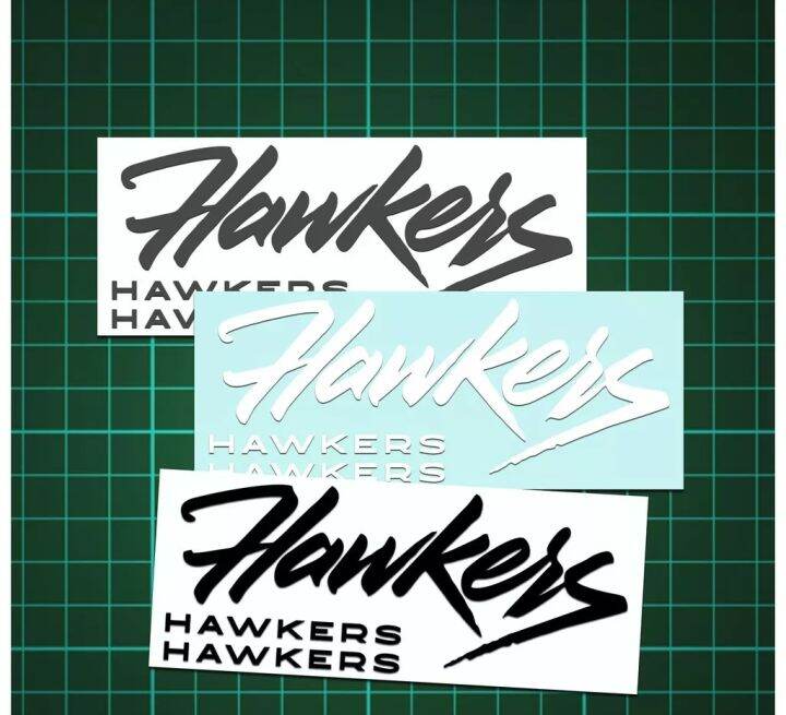stiker cutting logo HAWKERS | Lazada Indonesia