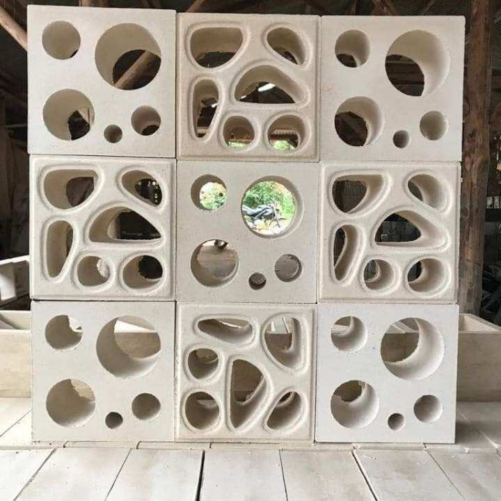 roster minimalist,tipe tipe roster beton, lubang angin, pentilasi udara ...