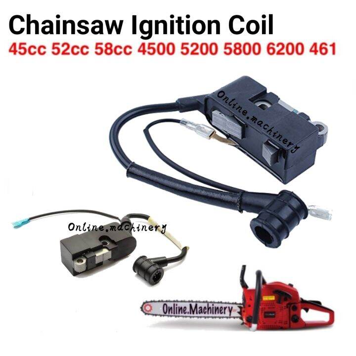 RuiQi 43F (Ready stock) koil plug ignition coil chainsaw preco tokai ...