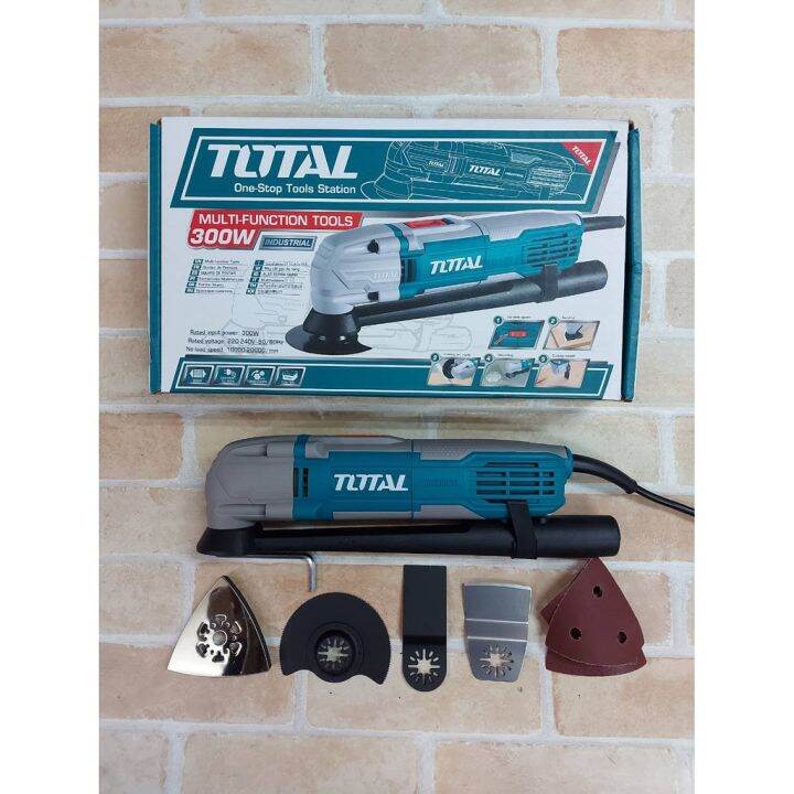 Total เครื่องตัด ขัด เซาะ บาก อเนกประสงค์ รุ่น TS3006 ( Multi-Function Tools ) -กำลังไฟ 300 ...