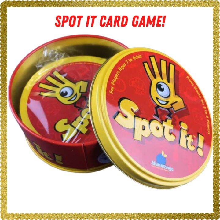 การ์ดเกม dobble spot it card game เกมของเล่น ของจับฉลาก ของขวัญผู้ใหญ่ ...