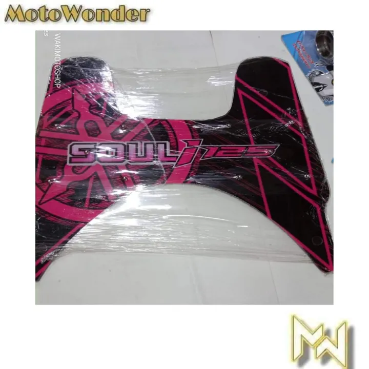 Foot Board Matting Acrylic Mio Soul i 125 Scooter Magenta color New ...
