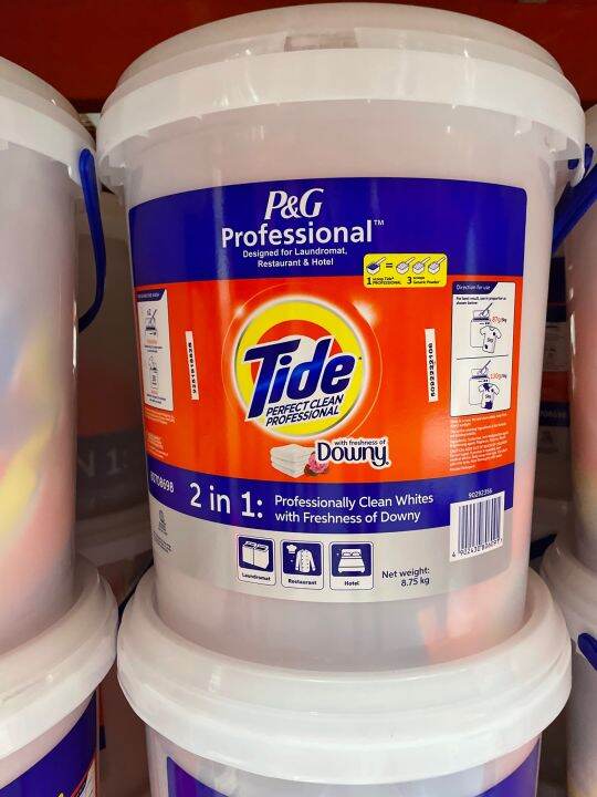 Tide Perfect Clean Professional with Downy Detergent 7.5kgs | Lazada PH