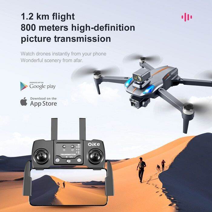NEW K911 MAX GPS Drone with 8K Professional Dual HD Camera FPV 1.2Km Aerial Photography Obstacle ...