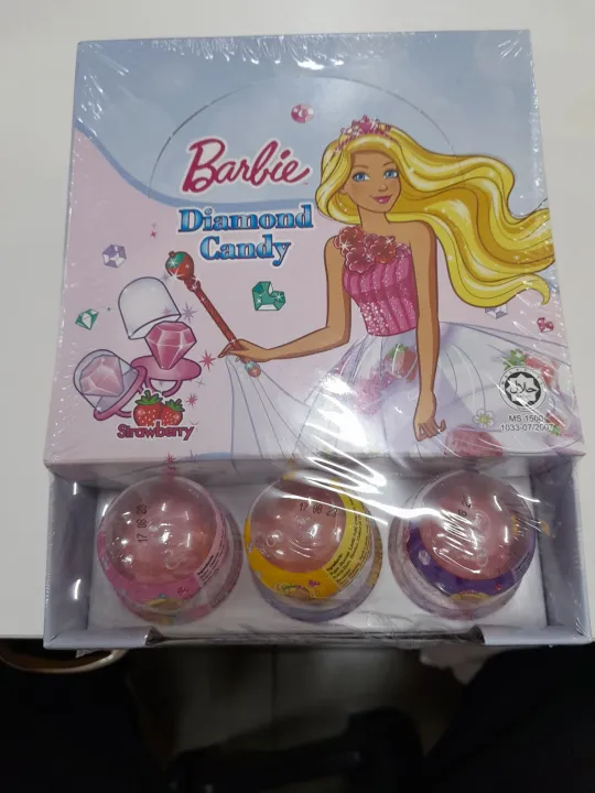 BARBIE DIAMOND CANDY STRAWBERRY FLAVOUR (10G X 12) | Lazada