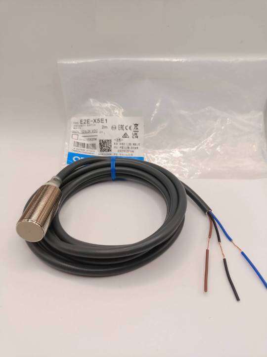 E2E-X5E1 12-24vdc proximity sensor switch 3สาย Proximity sensor ระยะจับ ...