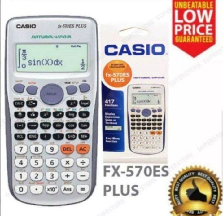 Casio Scientific Calculator FX-570 PLUS For School | Lazada