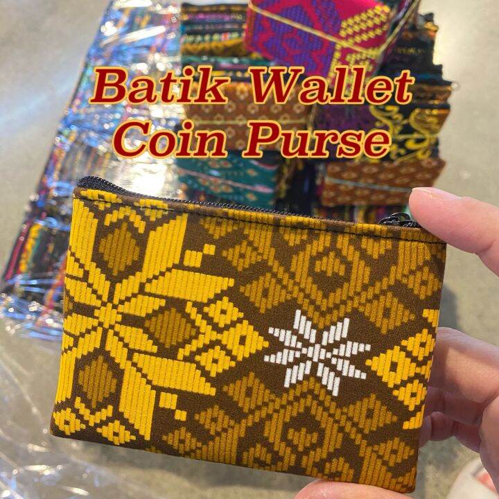 Batik Coin Purse 10 pcs | Flat Wallet | ID CARD Wallet | Lazada PH