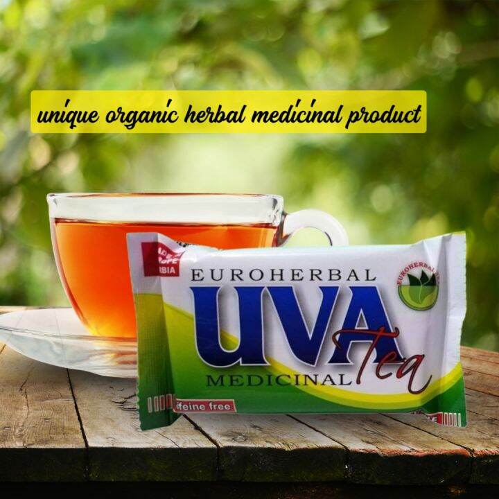 [ ORIGINAL UVA TEA ] Euroherbal UVA Tea Organic Bearberry Herbal Drink ...