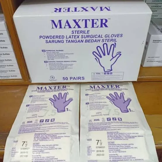 HANDSCOON STERIL MAXTER (per pasang) | Lazada Indonesia