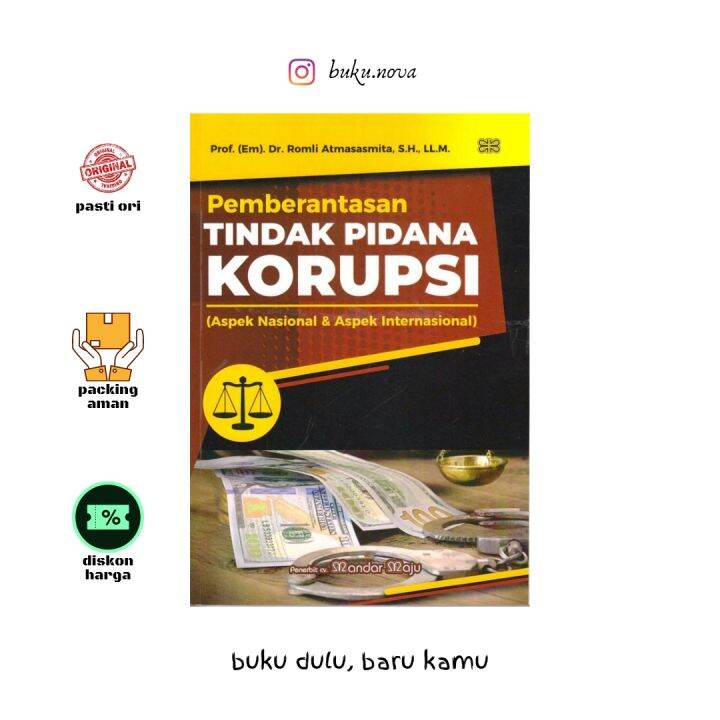 Buku Pemberantasan Tindak Pidana Korupsi (Aspek Nasional & Aspek Internasional) | Lazada Indonesia