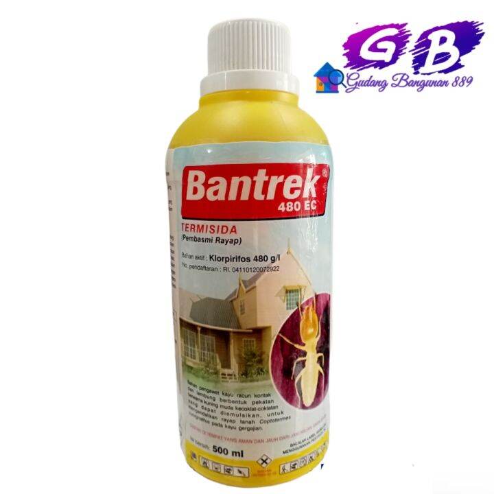 CAIRAN ANTI RAYAP BANTREK 500 ML/TERMISIDA PEMBASMI RAYAP | Lazada ...