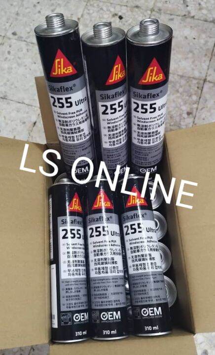Sikaflex 255 windscreen Sealant 1Box | Lazada