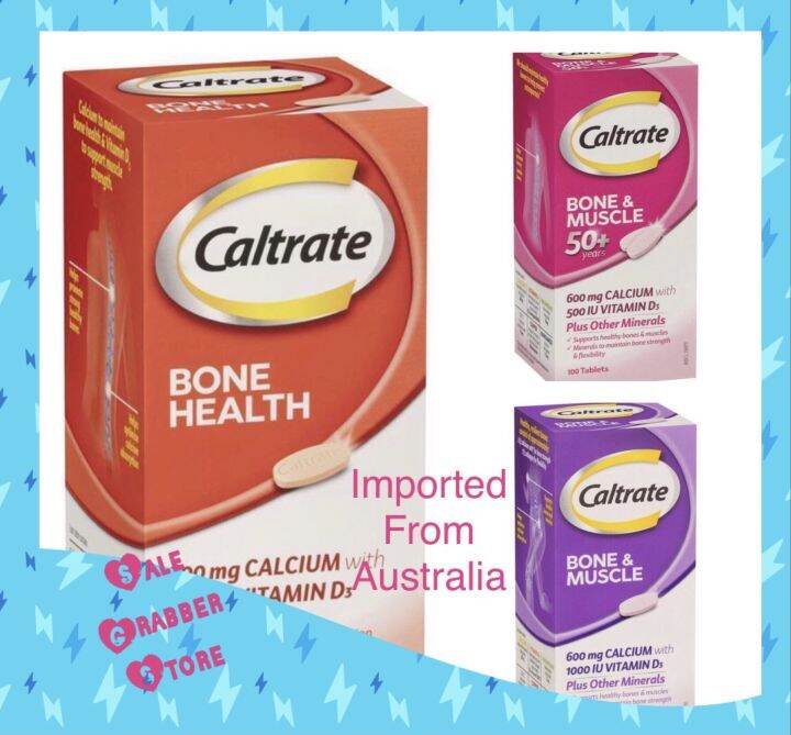Caltrate Bone & Muscle / bone health/ bone and Muscle 50+ 100 Tablets ...