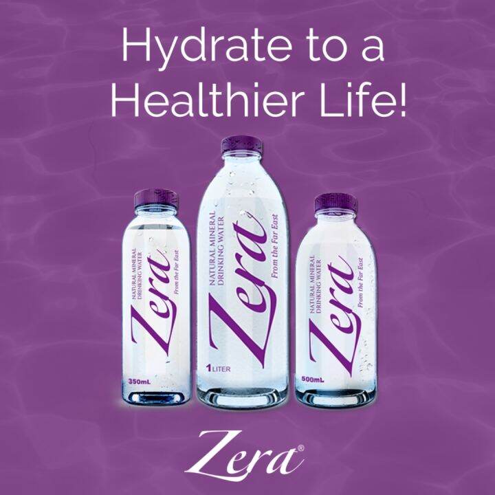 Buy 20 Free 4 Bottles Zera Natural Alkaline Water 350ml | Lazada PH