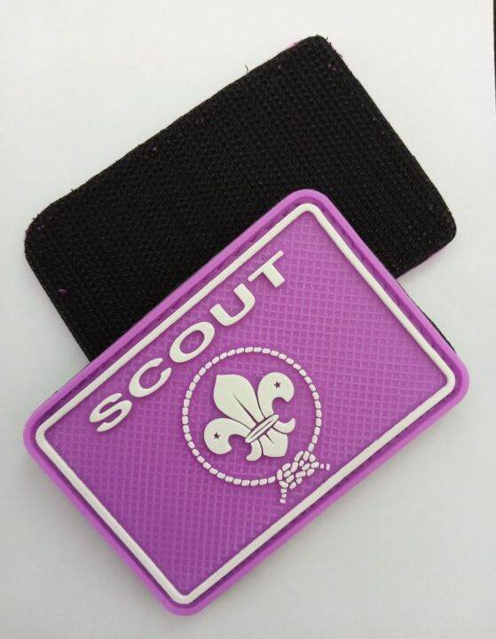 patch rubber logo pramuka SCOUT.tempelan karet emblem | Lazada Indonesia