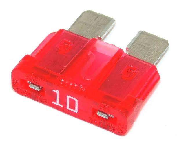 motorcycle flat fuse 10 amps for motorcycles, cars etc | Lazada PH