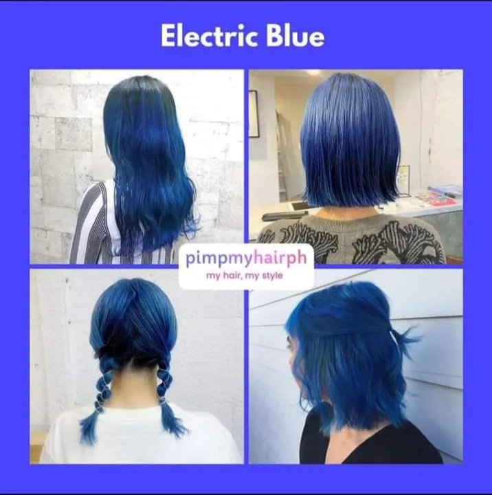 ELECTRIC BLUE HAIR DYE HAIR COLOR / TREATMENT BY KLEUR PIMPMYHAIR ...