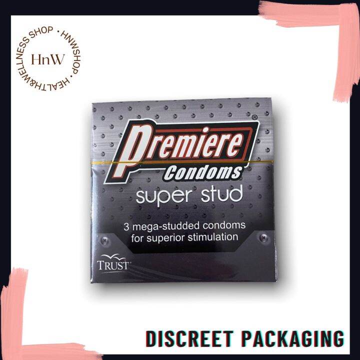 Premiere Condom Super Stud 3 Condoms per Box | Lazada PH