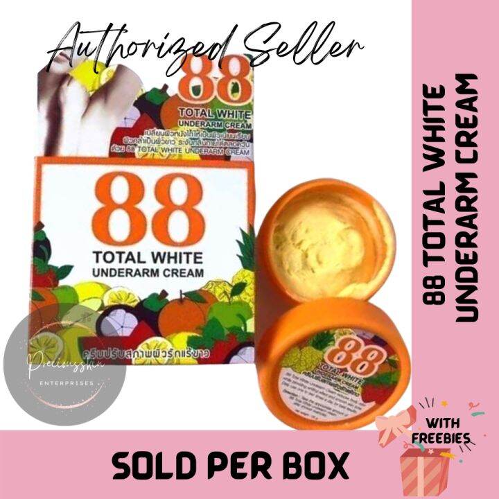 88 total white underarm whitening cream authentic | Lazada PH