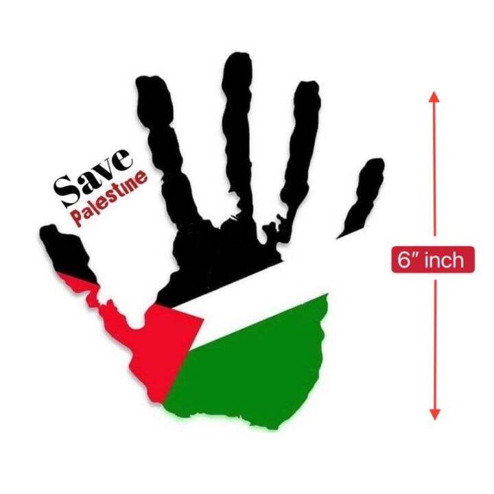 (Ready Stock ) S640# SAVE PALESTINE Car Sticker | Lazada