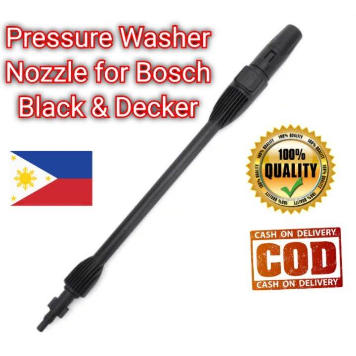 BOSCH / BLACK AND DECKER / LOTUS NOZZLE AND LANCE SET FOR PRESSURE WASHER Aquatak PW1400 ...