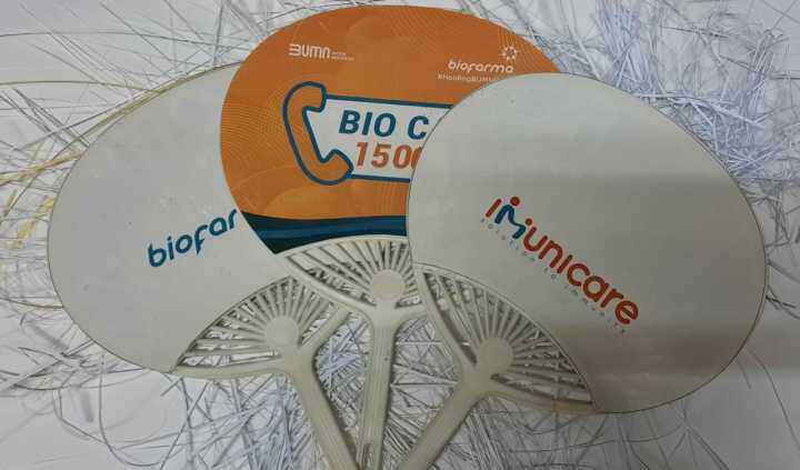 Kipas Kerang Promosi Custom Gambar Sesui keinginanmu | Lazada Indonesia