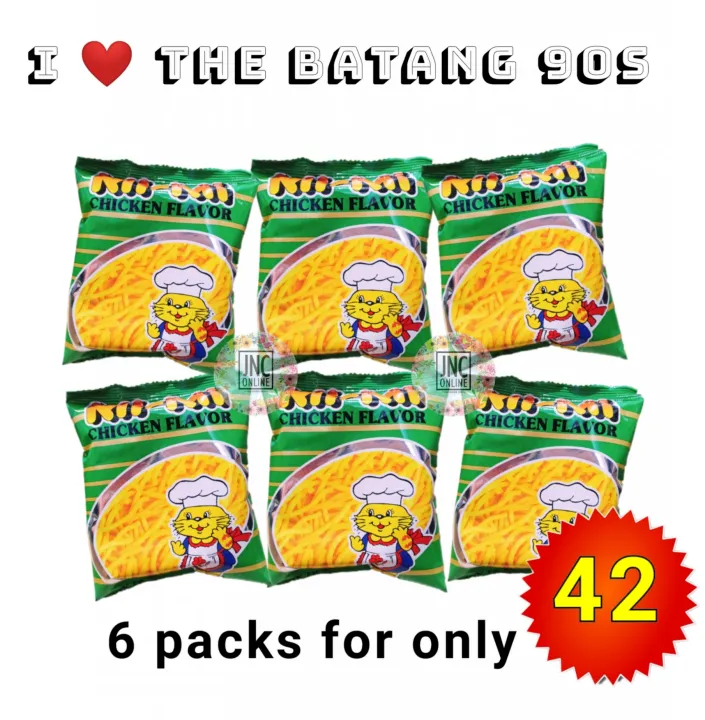 6 packs | Mi-Mi Chicken Flavor Noodle Snack 30g Mimi | Lazada PH