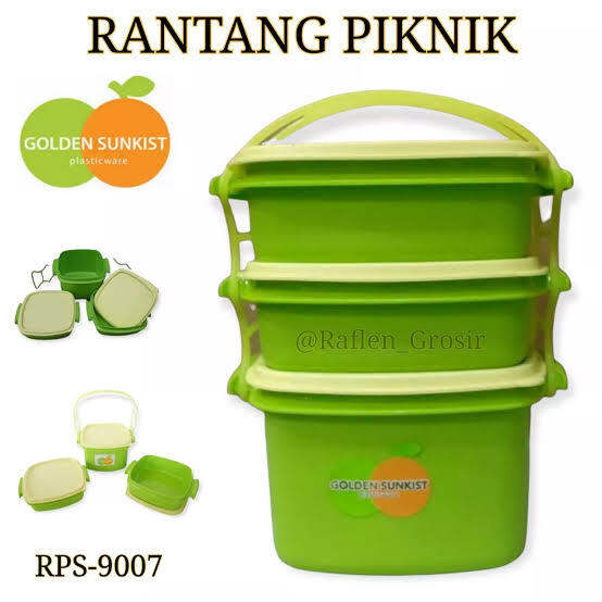 rantang susun/rantang piknik/9007/9022 | Lazada Indonesia