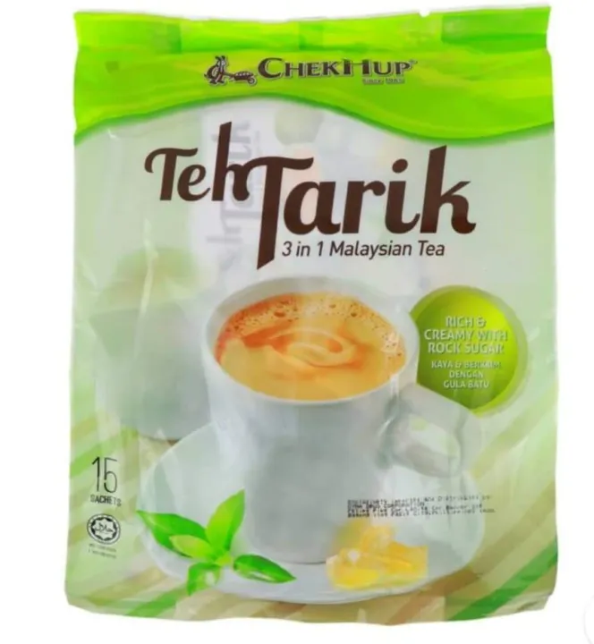 CHEK HUP TEH TARIK, 3in1 MALAYSIAN MILK TEA (40 g× 15 sachets) | Lazada PH
