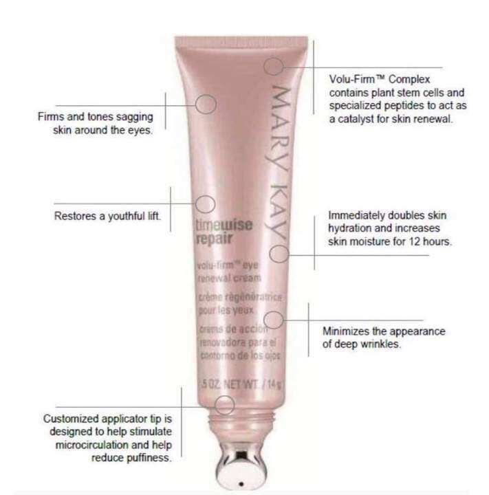 Mary Kay Timewise Repair Volu-firm Eye Renewal Cream Repack 3g | Lazada