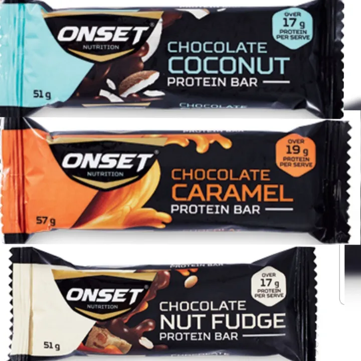 Australia Onset Nutrition Pure Chocolate Nut Fudge Protein Bar 51g ...
