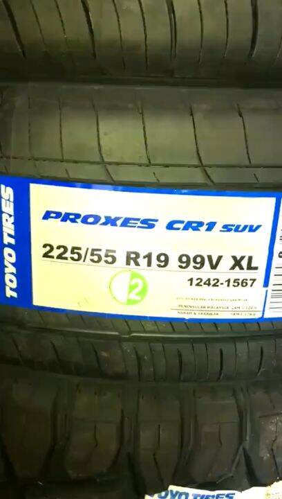 225/55R19 225 55 19 TOYO CR1 Car tyre tire kereta tayar Wheel Rim 19 inch PROTON X70 | Lazada