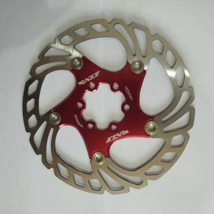 ROTOR RAZE MERAH SIXBOLT 160mm 160 mm PIRINGAN REM CAKRAM SEPEDA 01 ...