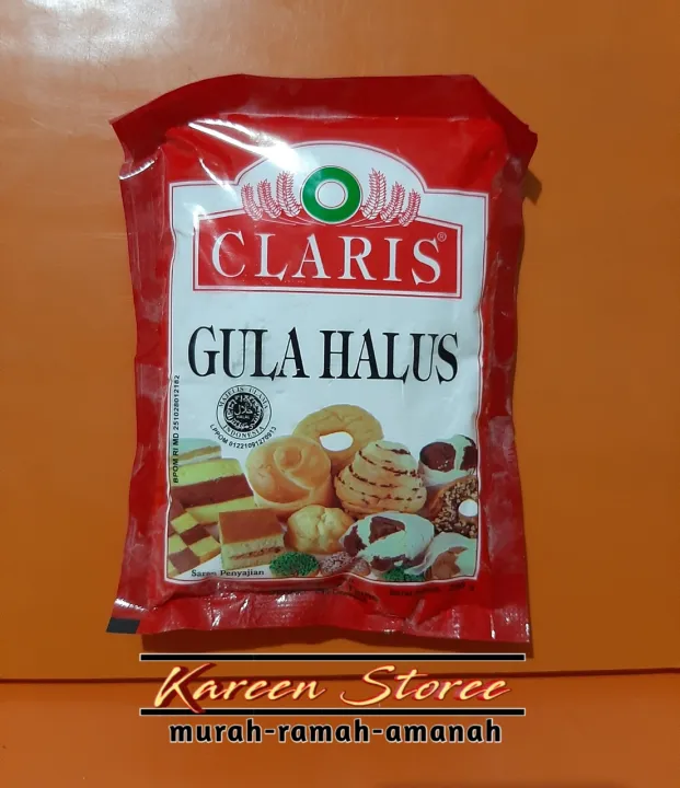 Gula halus Claris Merah 250gr | Lazada Indonesia