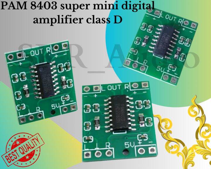 power amplifier mini 5v pam 8403 | Lazada Indonesia