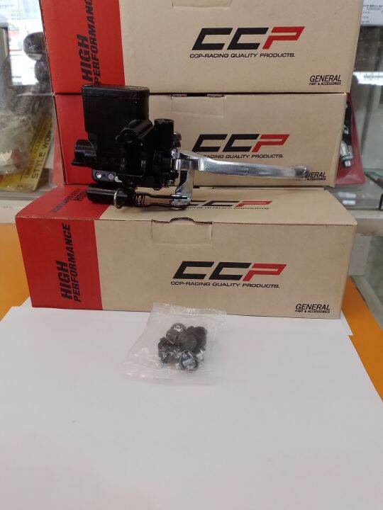 ชุดปั๊มดิสหน้าบน+มือเบรค สีดำ รุ่น:CLICK/CLICK-i/CLICK-125I (Combi ...