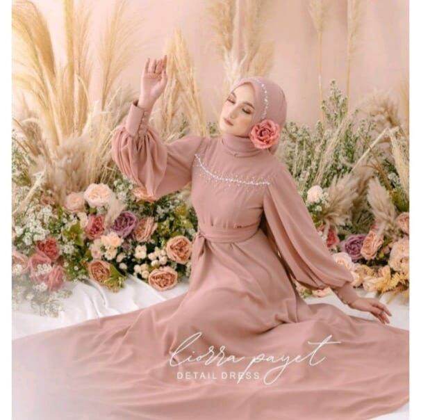 Gaun muslimah 2022,Gaun kondangan Gaun wisuda | Lazada Indonesia