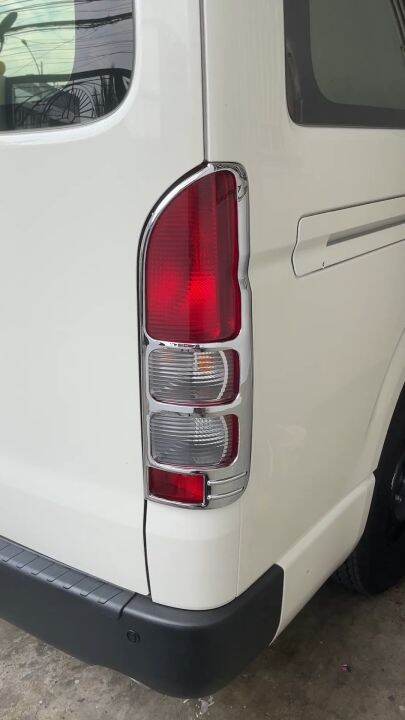 HIACE Old Face Tail lamp cover Commuter CHROME | Lazada PH