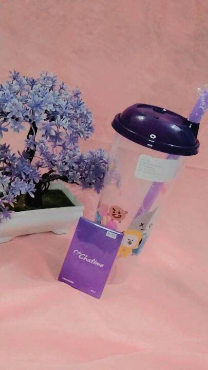 CHATIME X BTS BOTTLE BEKAS | Lazada Indonesia