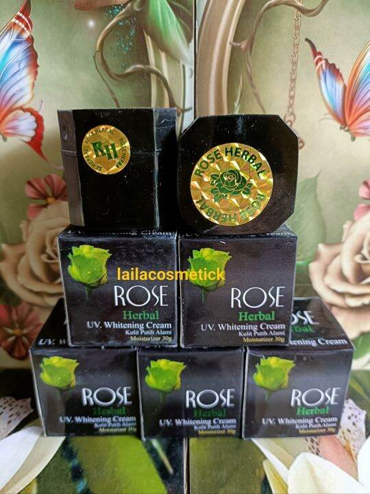 CREAM ROSE HITAM HERBAL WHITENING | Lazada Indonesia